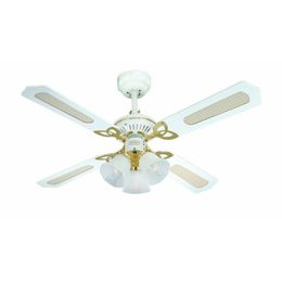 Westinghouse - Deckenventilator Princess Trio Weiß 105 cm