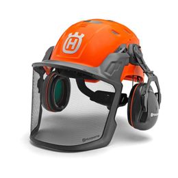 Husqvarna HELM TECHNICAL Visier Ohrschutz Forsthelm Sicherheitshelm OEM - 585058401