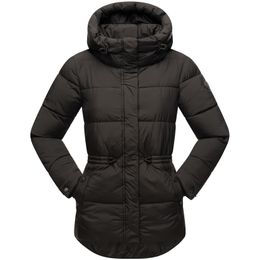 Marikoo Damen Winter Stepp Jacke Outdoor Herbst Warme Steppjacke Kapuze Akumaa