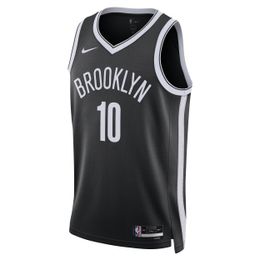 Brooklyn Nets Icon Edition 2022/23 Nike Dri-FIT NBA Swingman Trikot für Herren - Schwarz