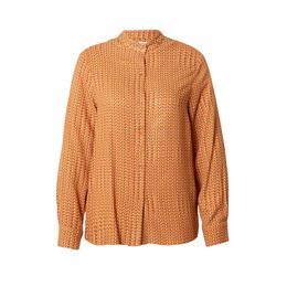 Brava Fabrics Bluse Damen Gr&ouml;&szlig;e M ecru / orange / rostrot
