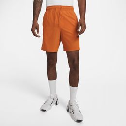 Nike Unlimited vielseitige Dri-FIT Herrenshorts ohne Futter (ca. 18 cm) - Orange