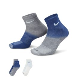 Nike Everyday Plus gepolsterte Knöchelsocken (2 Paar) - Multi-Color