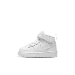 Nike Court Borough Mid 2 Schuh für Babys und Kleinkinder - Weiß