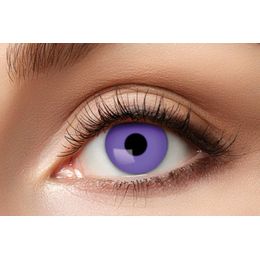 Eyecatcher Farblinsen Purple Gothic Kontaktlinsen. Lila Farblinsen