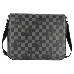 JOOP! Messenger Bag cortina piazza nevio messenger mhf, mit modischem Allover-Print, schwarz