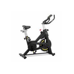 Gymrex Heimtrainer Heimtrainer Hometrainer Fahrrad Indoor Cycle 8 kg Schwungmasse bis 100