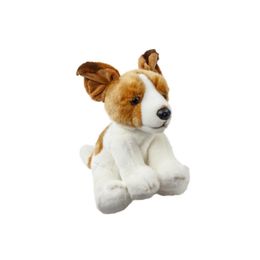 Teddys Rothenburg Kuscheltier Hund Jack Russel Terrier 26 cm sitzend Plüschhund