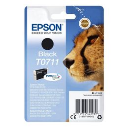 Epson C13T07114012 Gepard schwarz Druckerpatrone Nachfülltinte (x)