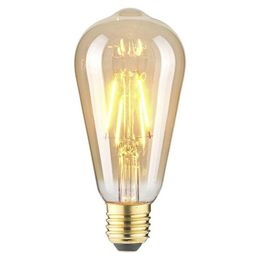 lightme LED-Leuchtmittel lightme LM85057 LED E27 Kolbenform 2.5 W Bernstein (x L) 64 mm x 14