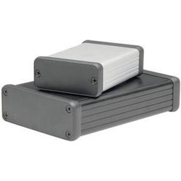 HAMMOND Profilgehäuse 1455 220x103x30.51mm Aluminium-Strangpressprofil Schwarz IP40 - 1455L2202BK