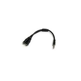 StarTech.com Audiokabel, Stereo, Klinkenstecker 3.5 mm - 2x Klinkenbuchse, 3.5 mm, 200mm - MUYHSMFF
