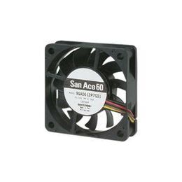 Sanyo Denki Axiall&uuml;fter DC 60x60x15mm 12V 40.8m&sup3;/h - 9GA0612P7G01