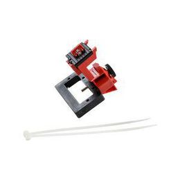 Brady 480 / 600V &Uuml;bergro&szlig;e Clamp-On-Leistungsschalterverriegelung, Red - 148692