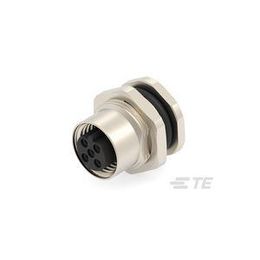 TE Connectivity - AMP M12 Rear Mount Female B 4P Solder Wire - T4131412041-000