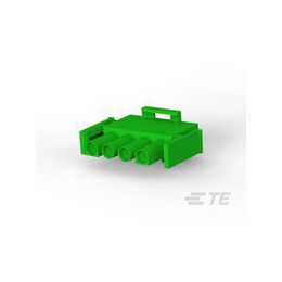 TE Connectivity 04P UMNL PLUG HSG GRN Rectangular Power, Pack of 800 Pieces - 1-480702-5