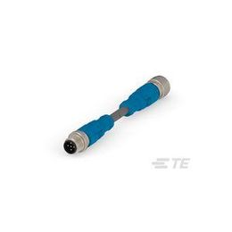 TE Connectivity - AMP Cable Assy RPC-M12-5MS-0.5SH-M12-5FS-PUR - T4162123005-001
