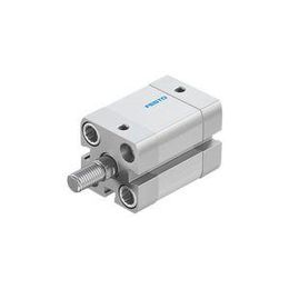 Festo ISO-Kompaktzylinder, Doppeltwirkend, 15mm, Bohrungsgr&ouml;sse 20mm, M5 - ADN-20-15-A-P-A
