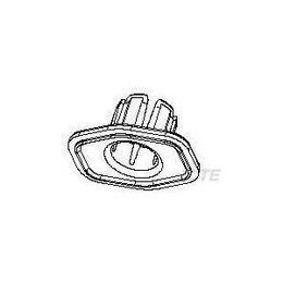 TE Connectivity Collet for HVA280 Series Automotive Connectors Glass Filled Polyamide 6.6 Gray Box, Packung à 200 Stück - 2103189-1