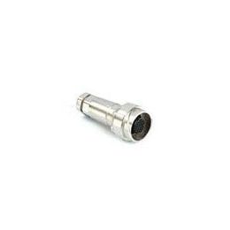 Bulgin Limited Standard Circular Connector Metal In-Line 10pos male crimp w/screen - PXM7011/10P/CR/0911/SN