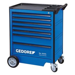 Gedore Werkstattwagen, Werkzeugwagen 2005 0511 775 x 435 x 985 mm 7 Schubladen