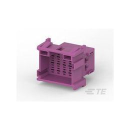 TE Connectivity Conn Housing RCP 15 POS 5mm Crimp ST Cable Mount Purple Bag Automotive, Pack of 800 Pieces - 1-967628-1