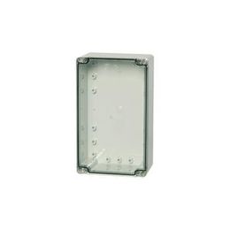 Fibox Kunststoffgeh&auml;use Euronord 200x75x120mm Hellgrau/transparent Polycarbonat IP66 / IP67 - PCT 122008 ENCLOSURE