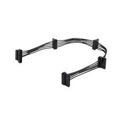 StarTech.com SATA-Leistungsteilerkabel 400mm Schwarz - PYO4SATA