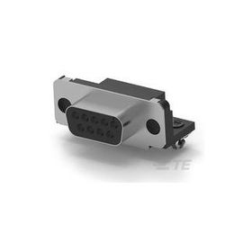TE Connectivity - AMP D-Sub R/A DE-9 Receptacle Through Hole, Pack of 130 Pieces - 747844-3