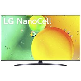 LG Electronics 65NANO769QA.AEUD LED-TV 164 cm 65 Zoll EEK G (A - G) DVB-T2, DVB-C, DVB-S2, UHD, Smart TV, WLAN, PVR ready, CI+ Schwarz