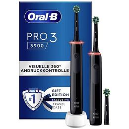 Oral-B Pro3 3900 612630 Elektrische Zahnbürste Schwarz