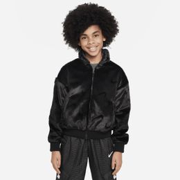 Nike Sportswear Jacke für ältere Kinder (Mädchen) - Schwarz