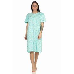 RELAX by Normann Nachthemd Frauliches Damen Nachthemd mit Knopfleiste in cm Länge
