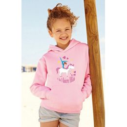 sporthoch2 Hoodie Premium HOODIE SWEAT Kinder -UNICORN ATHLETE- mit Känguruhtasche