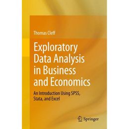 Springer Exploratory Data Analysis in Business and Economics - Thomas Cleff, Kartoniert (TB)
