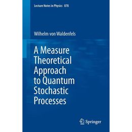 Springer A Measure Theoretical Approach to Quantum Stochastic Processes - Wilhelm Waldenfels, Kartoniert (TB)