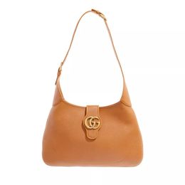 Gucci Hobo Bag - Large Aphrodite Shoulder Bag - in cognacbraun - Hobo Bag für Damen
