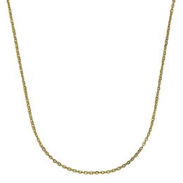 F Kette 375/- Gold 45cm Glänzend