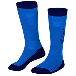 Trollkids - Socken KIDS SKI in medium blue/navy, Gr.35-38