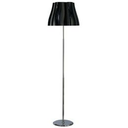 Inspired Mantra - Miss - Stehlampe 3 Light E27, schwarz glänzend, Chrom poliert