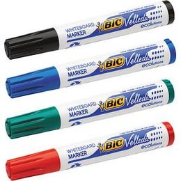 BIC Velleda Whiteboard-Marker-Set farbsortiert 2,2 mm, 4 St.