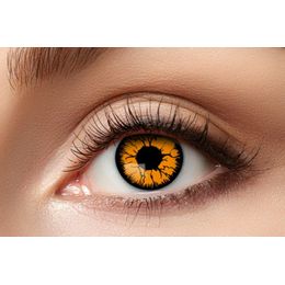 Eyecatcher Farblinsen Wochen Kontaktlinsen verschiedene neue Farben und Motive