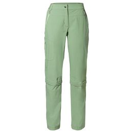 Vaude Funktionshose Women's Farley Stretch Capri T-Zip Pants III (1-tlg) Green Shape