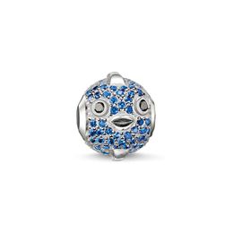 Thomas Sabo Silber-Bead mit Edelsteinen