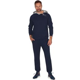 TRIGEMA Sweatshirt »Homewear Set mit Kapuze« navy XL XL Sweat-Qualität