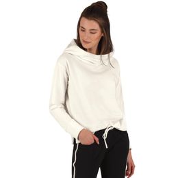 TRIGEMA Sweatshirt »Kapuzenpullover mit Schalkragen« natur L L Leichte Sweat-Qualität