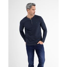 Lerros Langarmshirt &raquo;Serafino in Strukturqualit&auml;t&laquo; CLASSIC NAVY XXL XXL Wertige Strukturqualit&auml;t