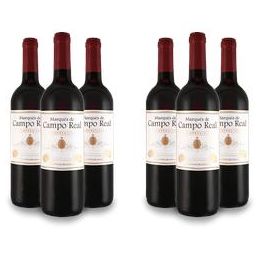 Vorteilspaket 6 für 3 Tempranillo Marqués de Campo Real