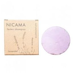NICAMA Festes Shampoo Lavendel 50g
