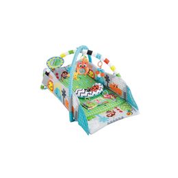 Moni Spielcenter 2 in 1 Oase JL628-1B Krabbeldecke, Spielbogen Spielzeuge Kissen